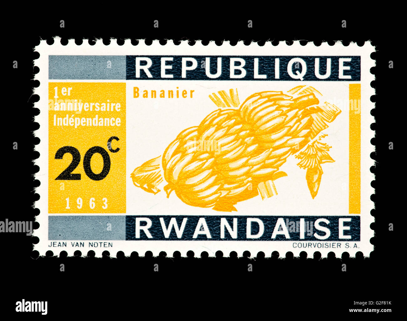 Postage stamp rwanda hi-res stock photography and images - Alamy