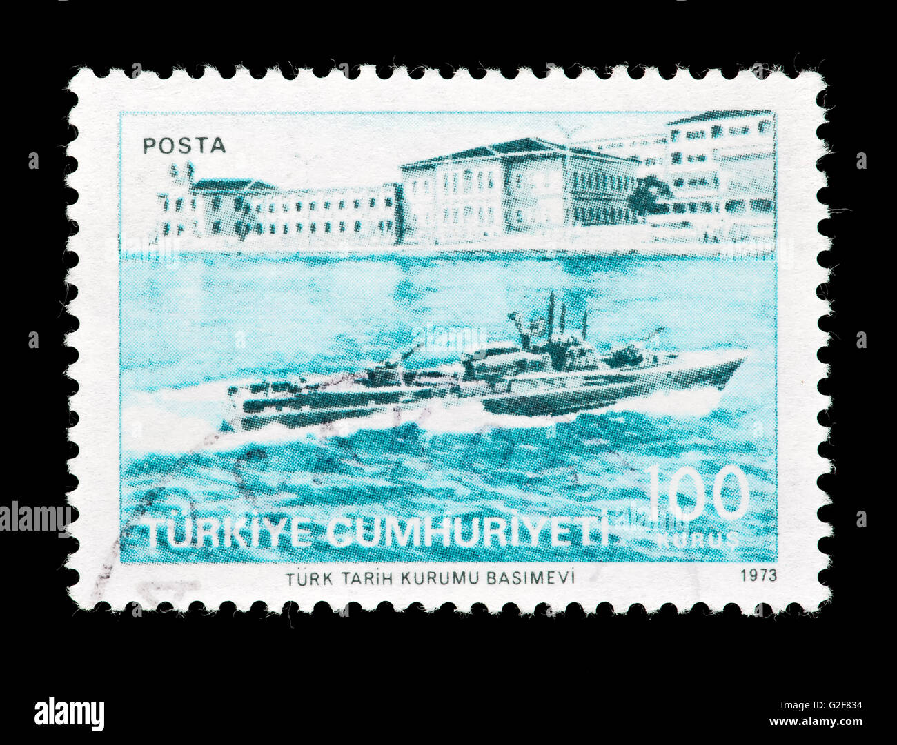 Postage stamp from turkey depicting hi-res stock photography and images ...