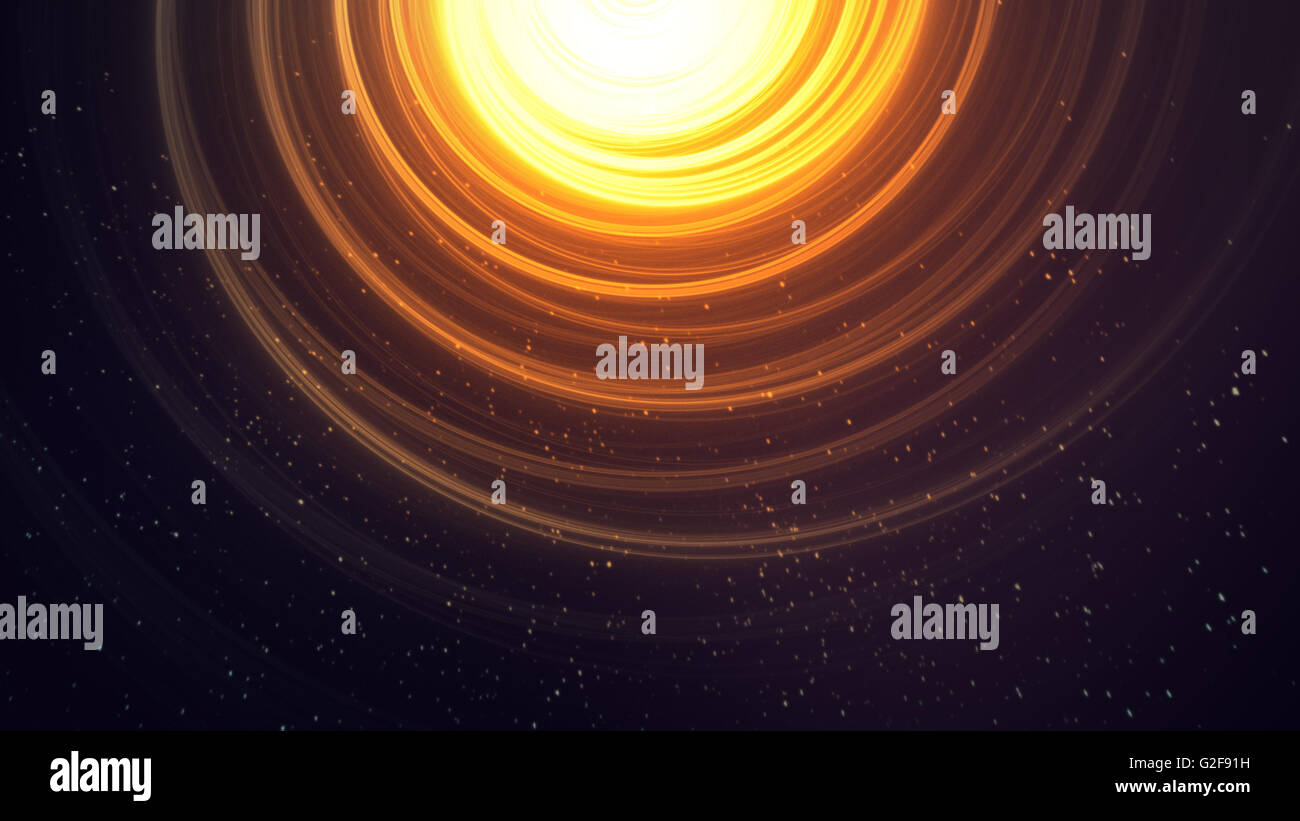 Futuristic Power Glow Stock Photo - Alamy