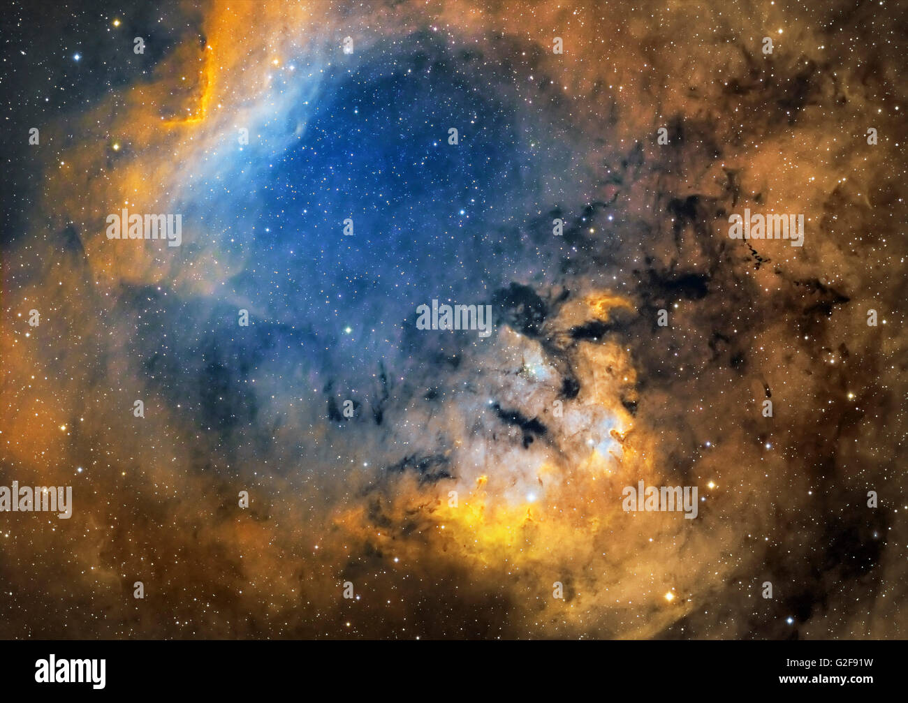 Cederblad 214 emission nebula in hi-res stock photography and images ...