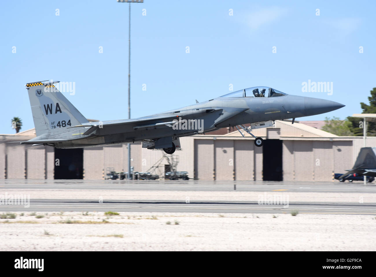A U.S. Air Force F-15C Eagle from 433rd Weapons Squadron, 57th Wing ...
