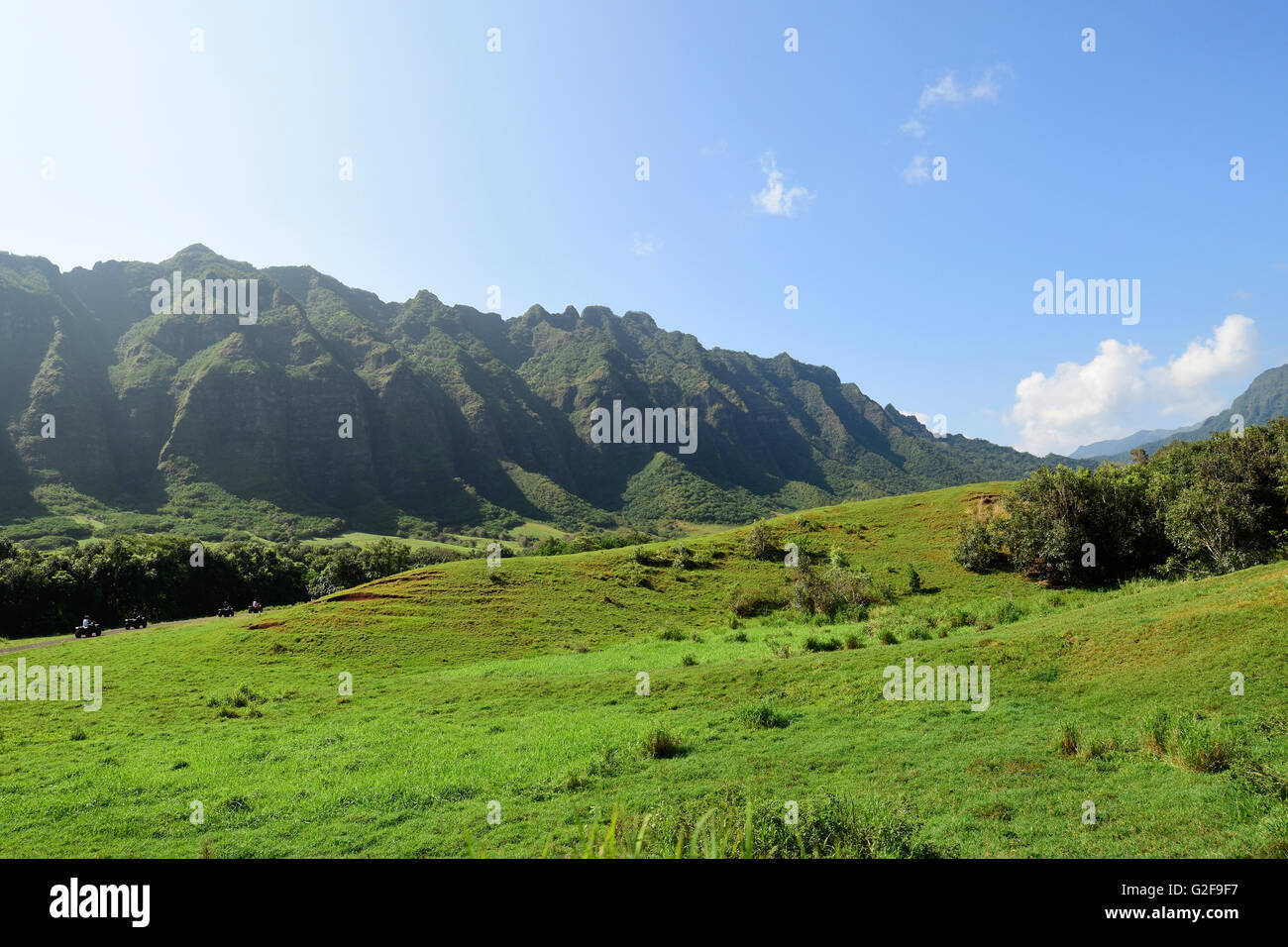 The Ko'olau Range in Oahu, Hawaii Stock Photo - Alamy
