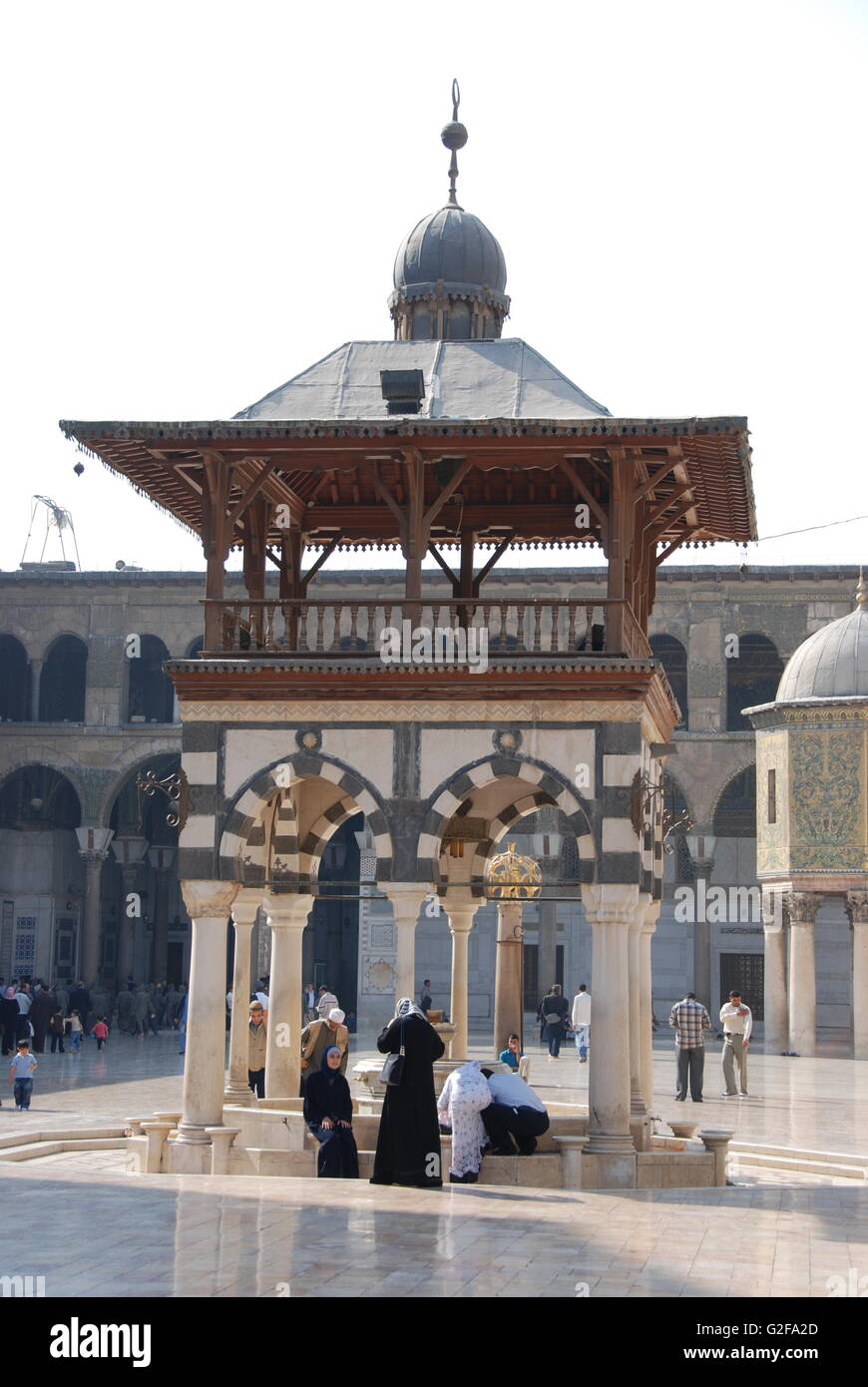 Damascus - Umayyad Mosque, Architecture Stock Photo - Alamy