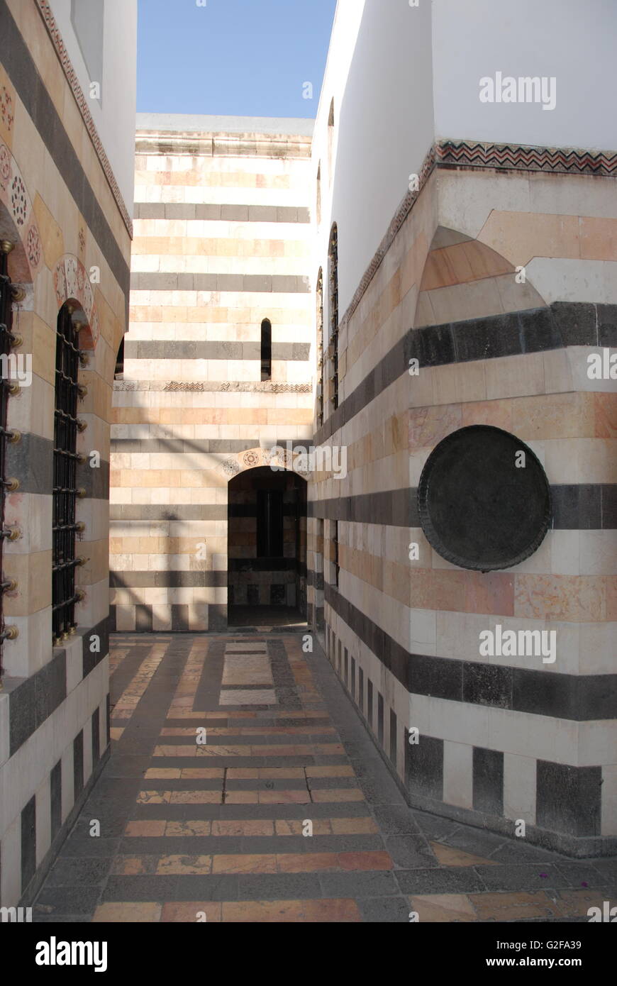 Damascus - Azem Palace Architecture Stock Photo - Alamy