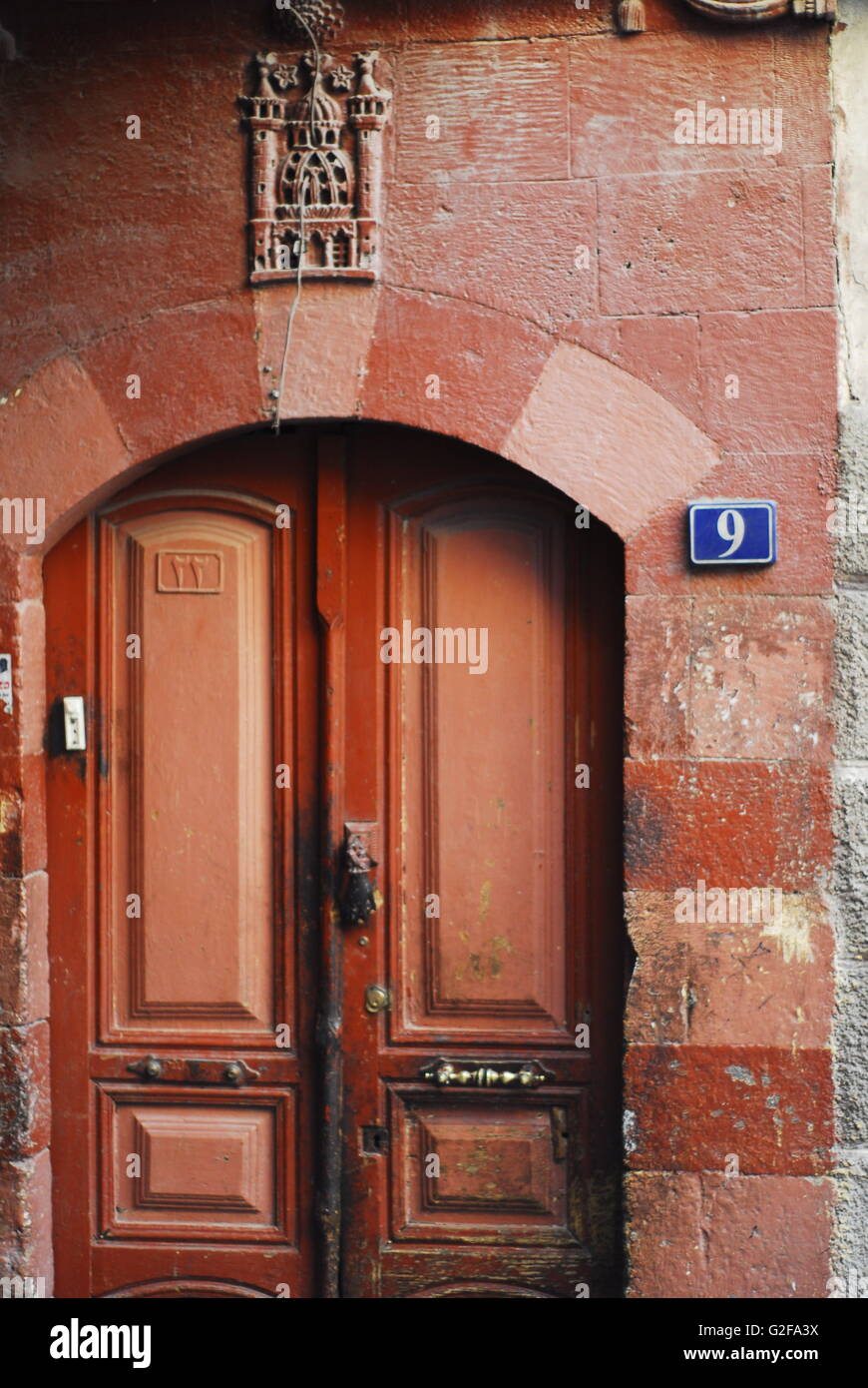 Damascus - Old City, Traditional Door Stock Photo - Alamy