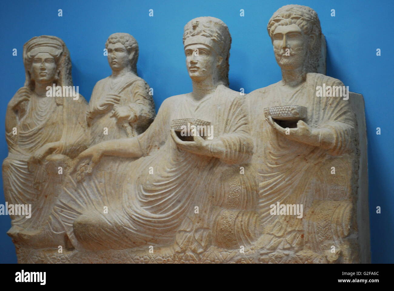 Palmyra - Museum, Statues Stock Photo - Alamy