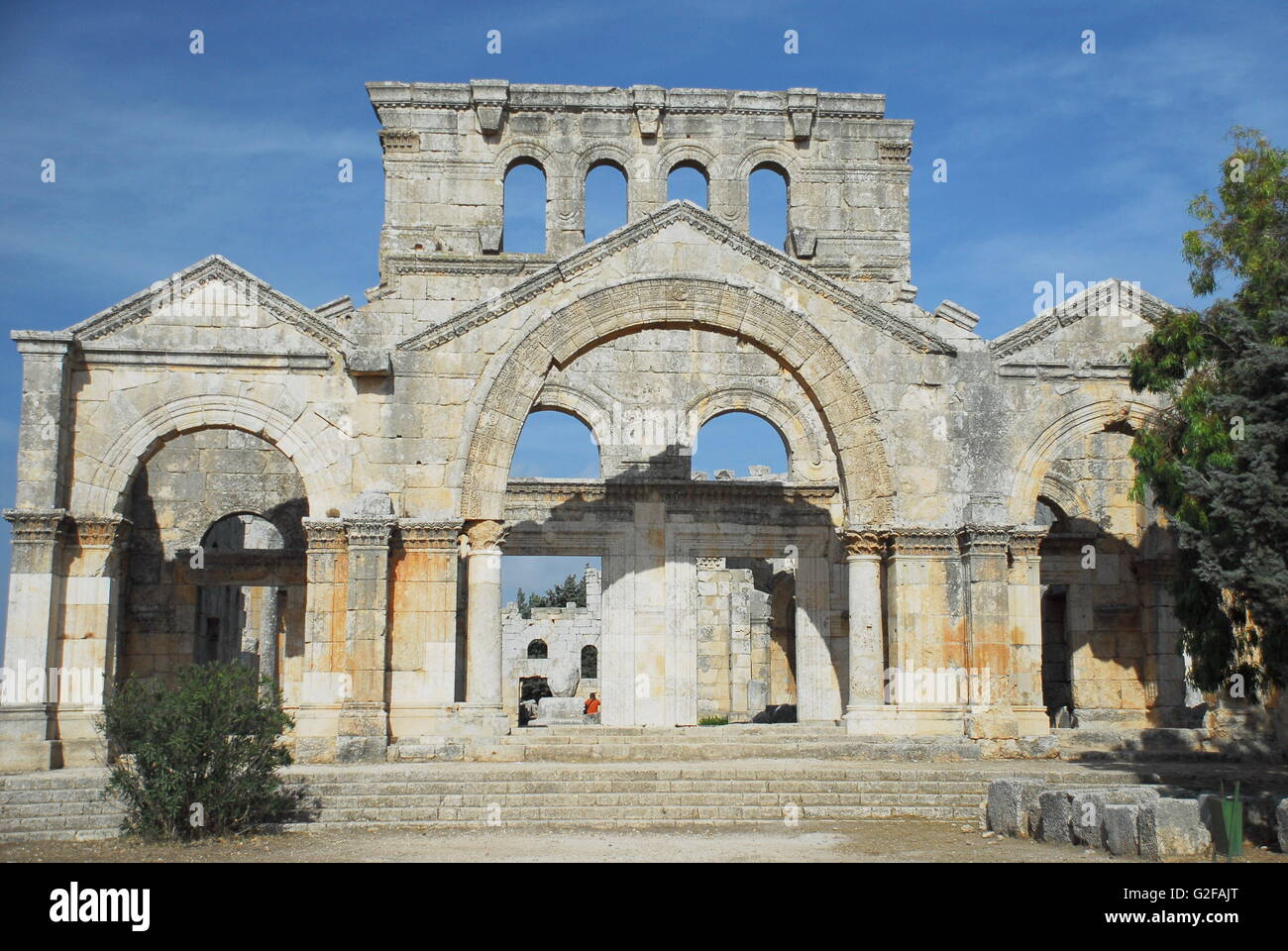 St simeon monastery syria pillar hi-res stock photography and images ...