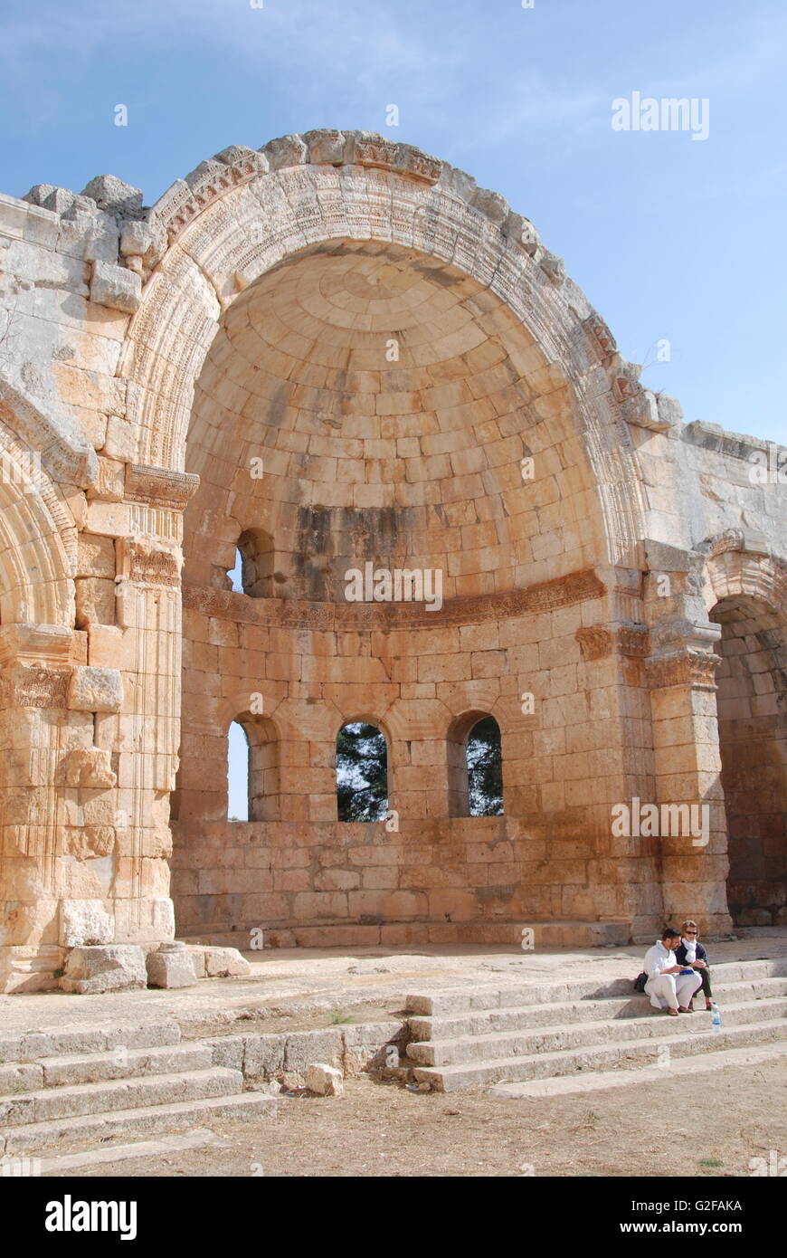 Deir Samaan (St Simeon Monastery), the oldest Byzantine church from 5th ...