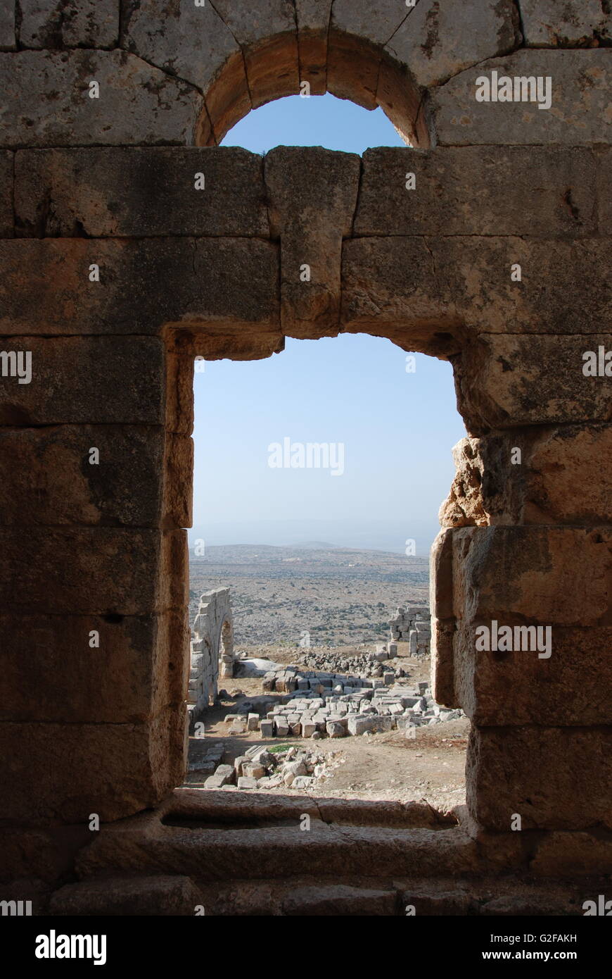 Deir Samaan (St Simeon Monastery), the oldest Byzantine church from 5th ...