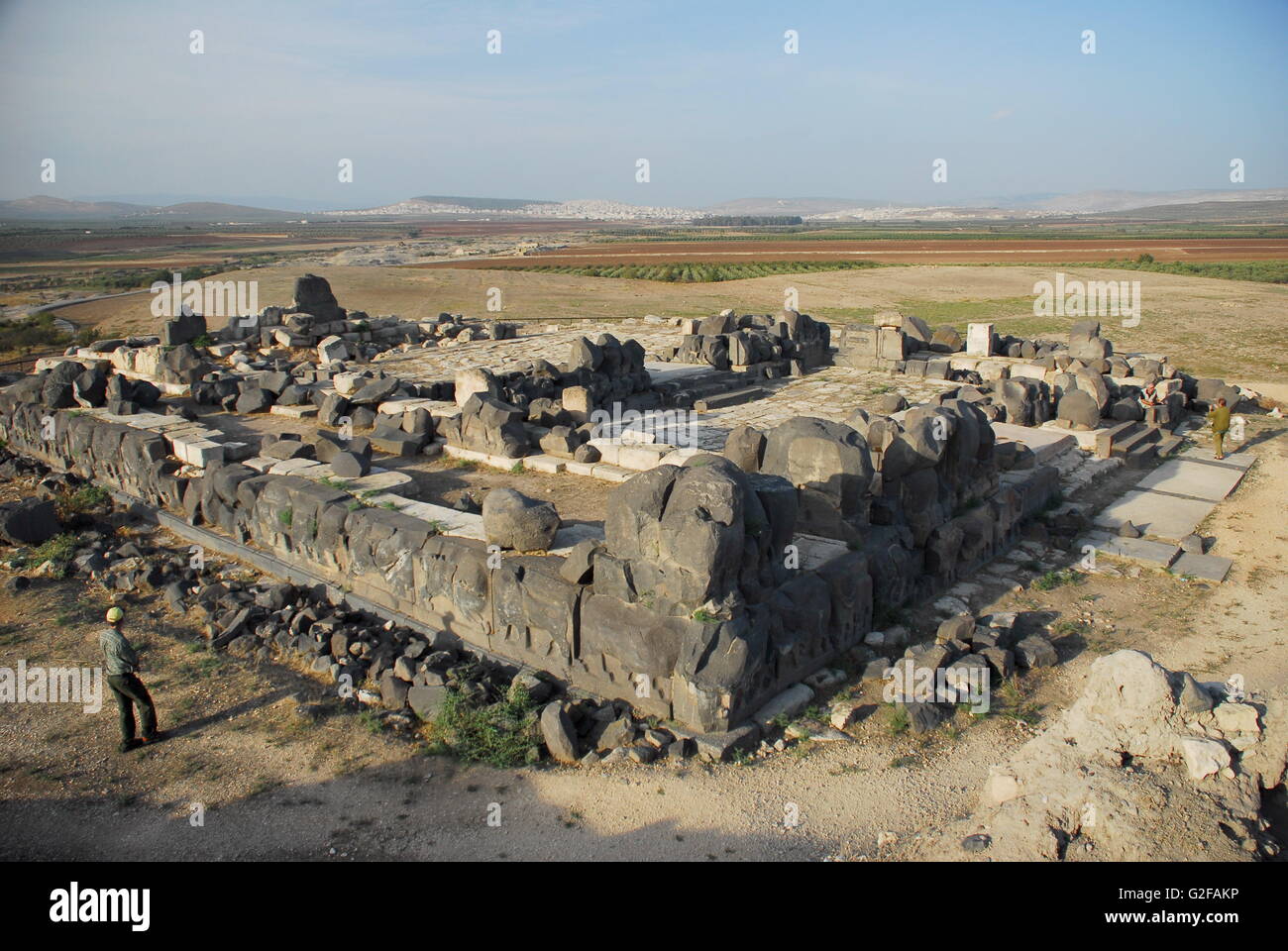 Ain Dara, Dead Village Stock Photo - Alamy