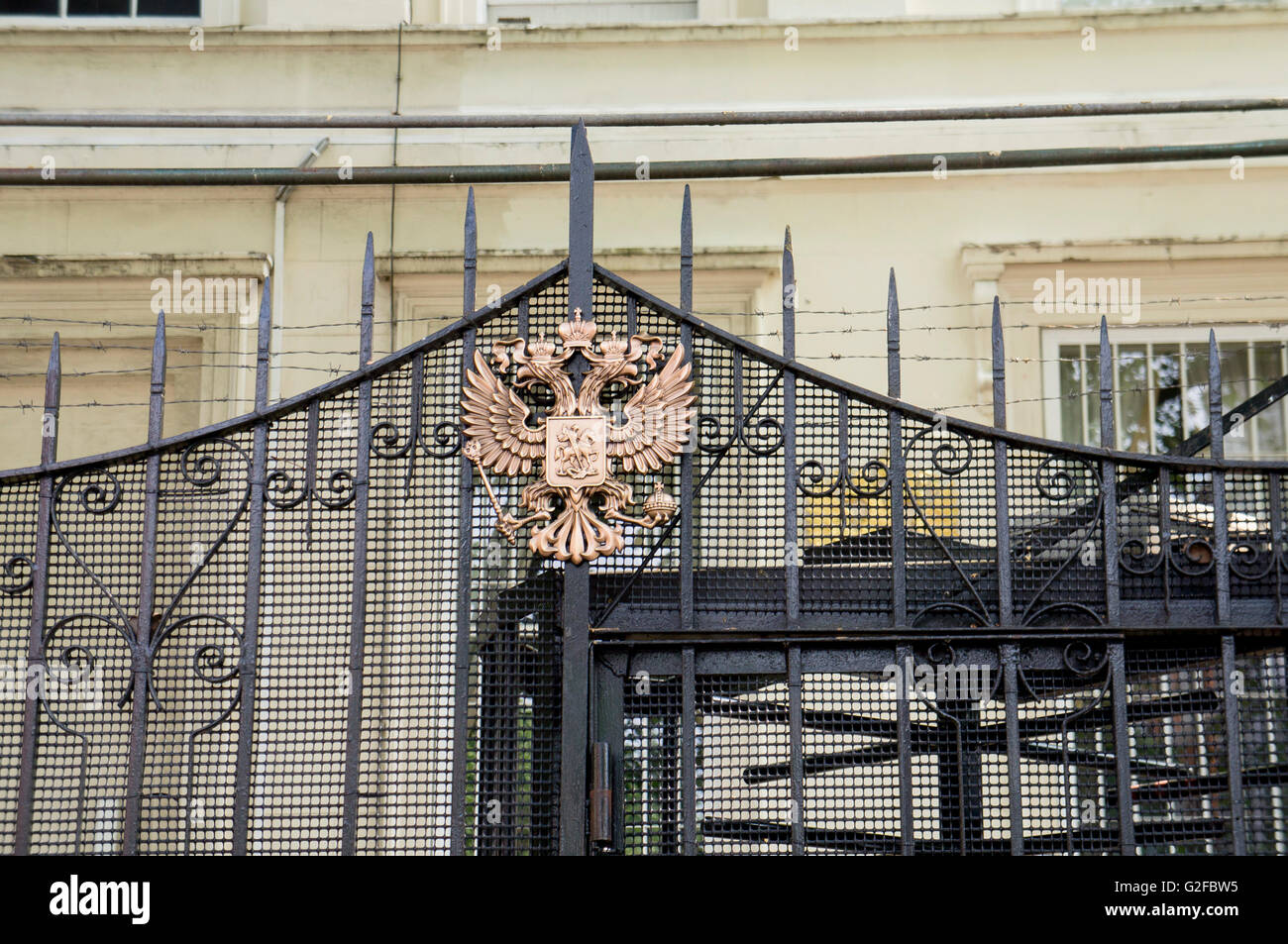 Embassy of Russia London Stock Photo - Alamy