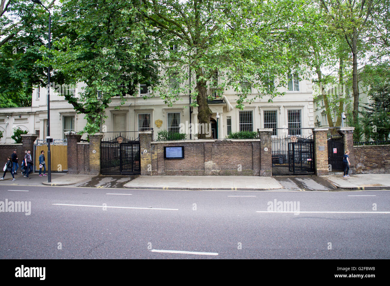 Embassy of russia london hi-res stock photography and images - Alamy