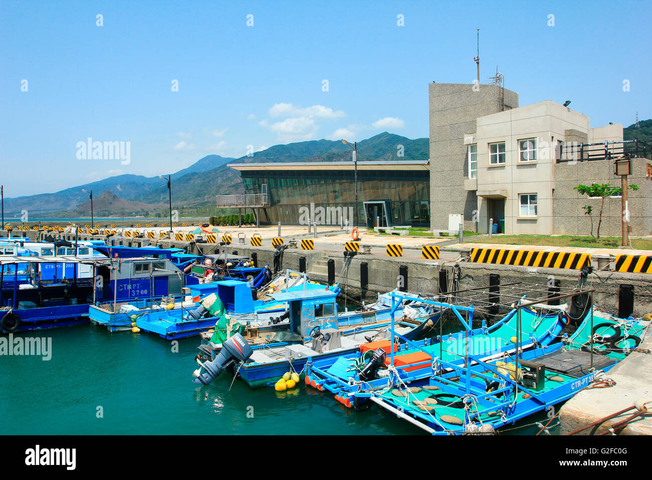 Haikou Port Gold Coast Stock Photo - Alamy