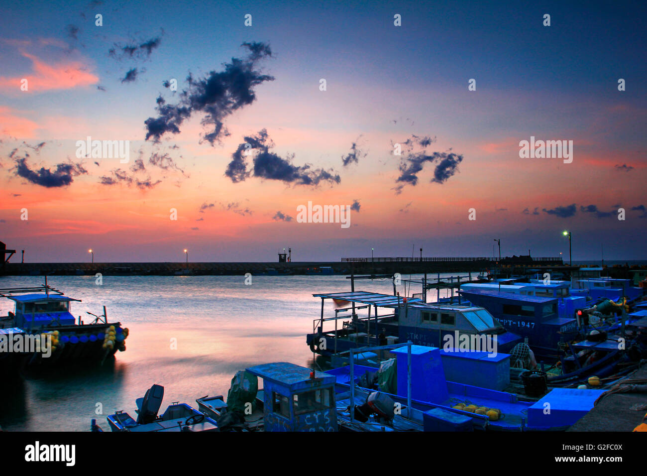 Haikou Port Gold Coast Stock Photo - Alamy