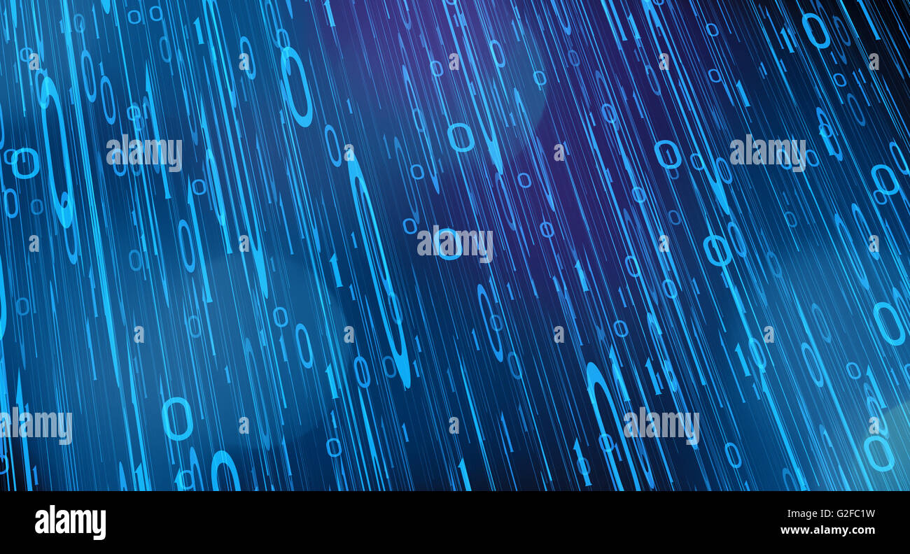 Zero one numbers background Stock Photo - Alamy