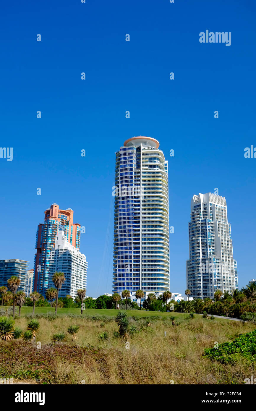 South Pointe Park, Miami South Beach, Florida, USA Stock Photo - Alamy
