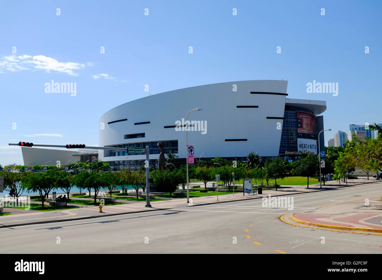 American airlines arena miami heat hi-res stock photography and images ...