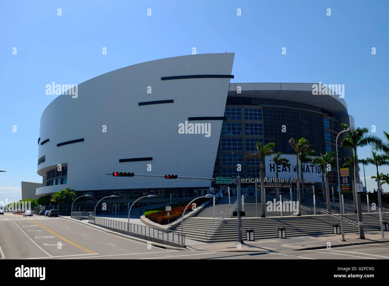 American airlines arena stadium hi-res stock photography and images - Alamy