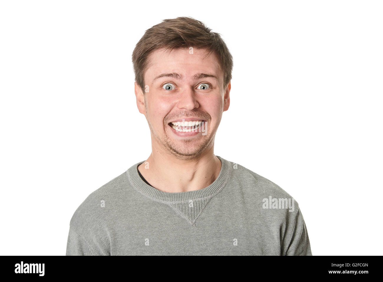 Manic grin hi-res stock photography and images - Alamy