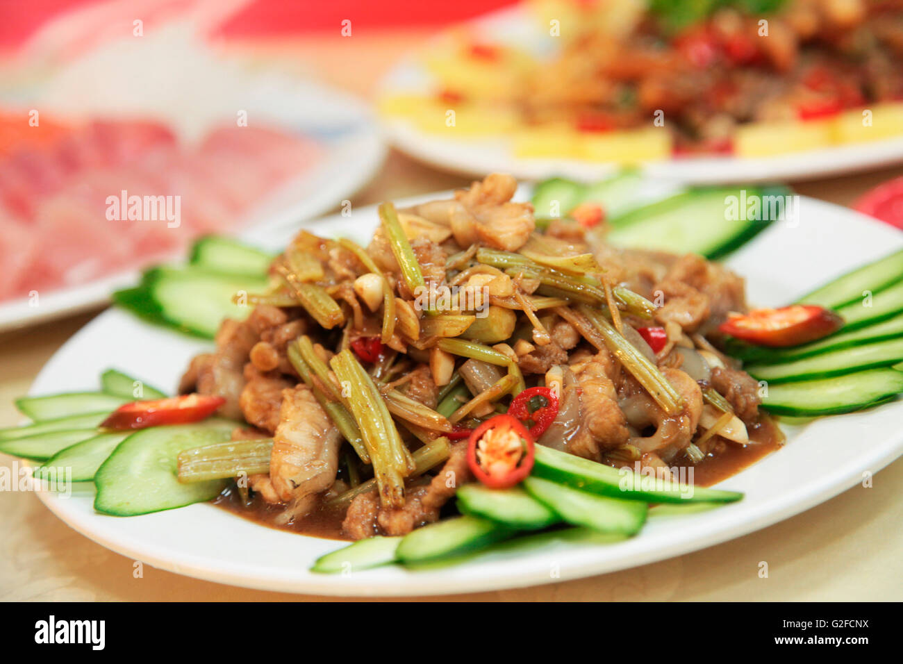 Sashimi shops Qiu Jia seafood sashimi Stock Photo - Alamy