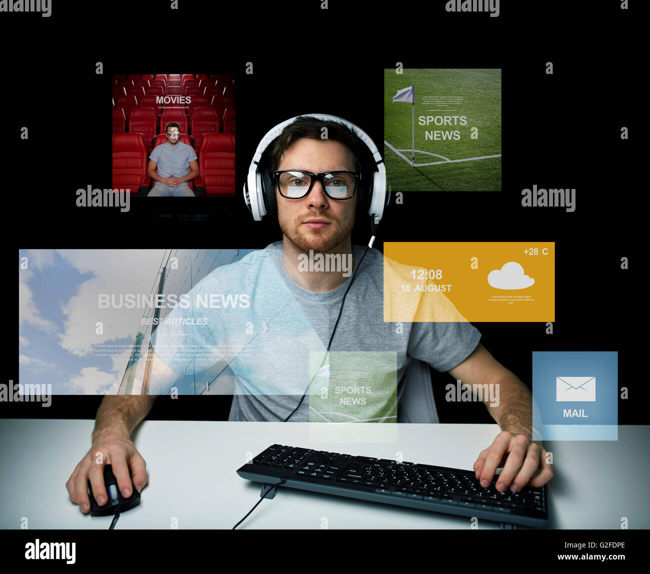 Mass media hi-res stock photography and images - Alamy