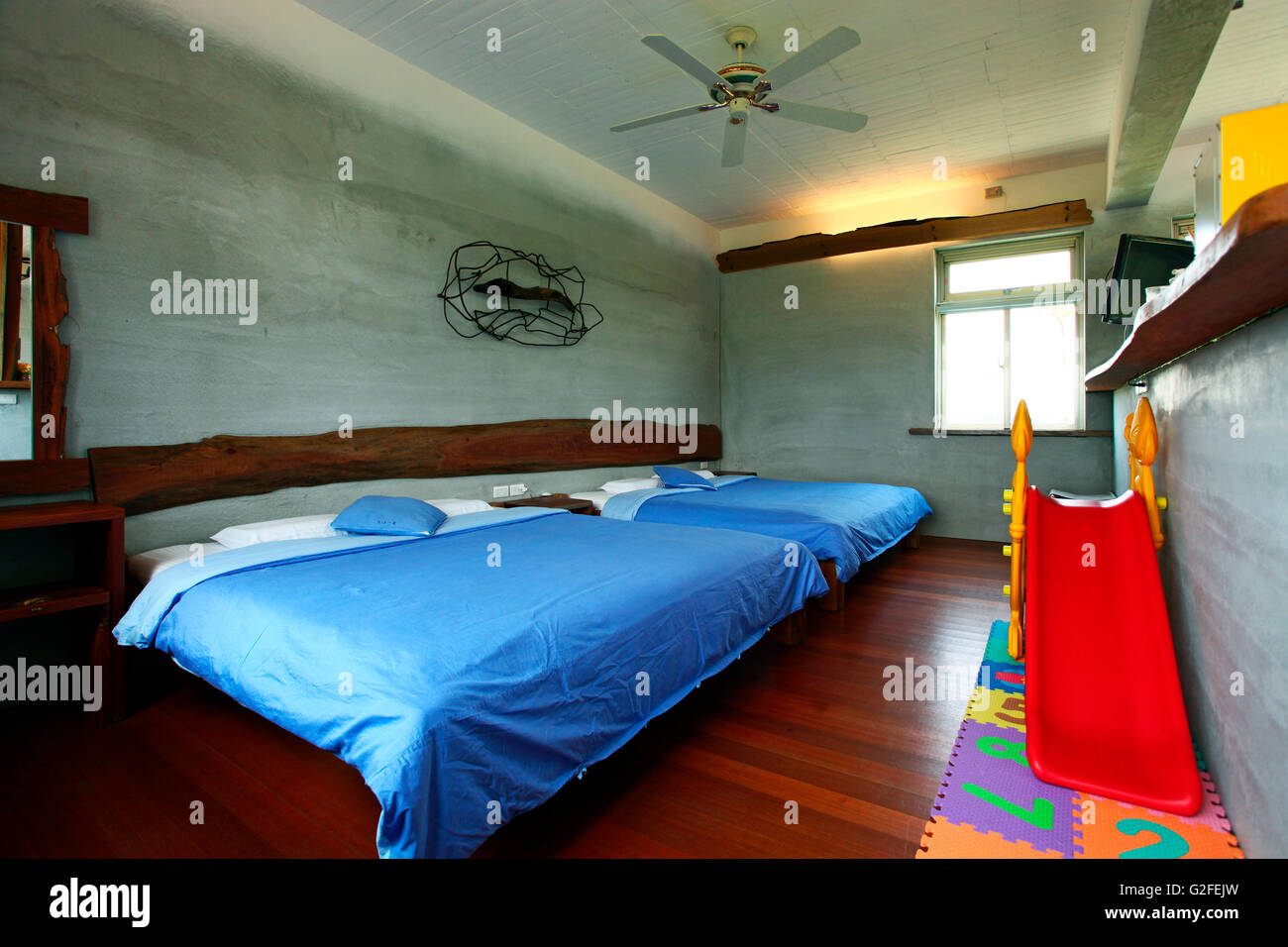 Cool summer inn Stock Photo - Alamy