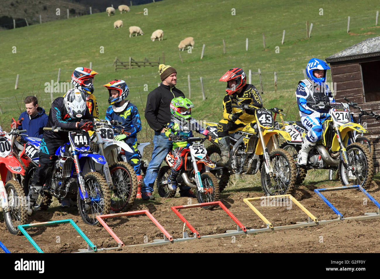 Motocross race rhynie scotland hi-res stock photography and images - Alamy