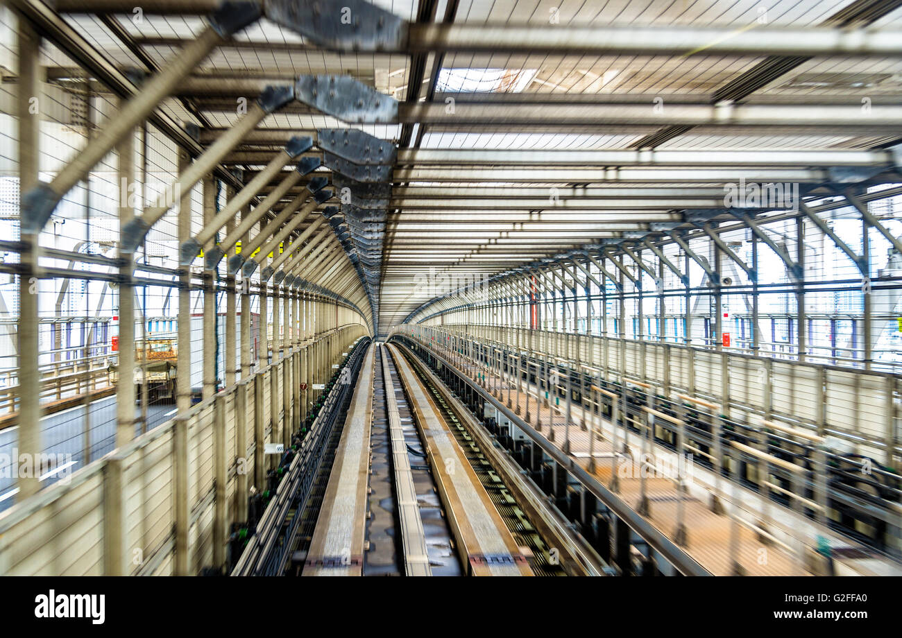 Japanese railway bridge tokyo hi-res stock photography and images - Alamy
