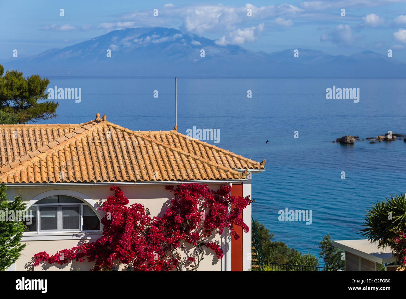 House with a view Stock Photo - Alamy