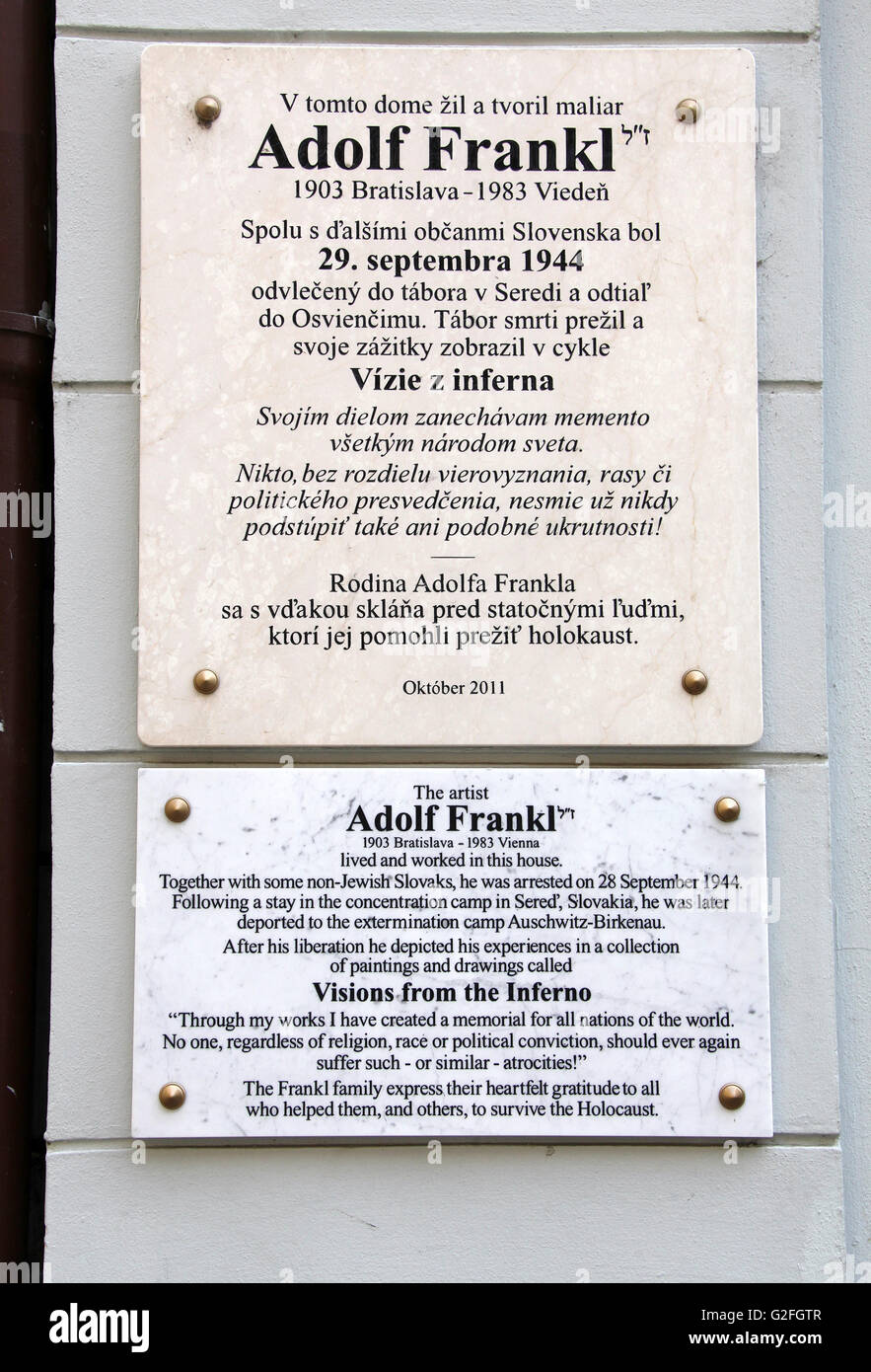 Adolf frankl hi-res stock photography and images - Alamy