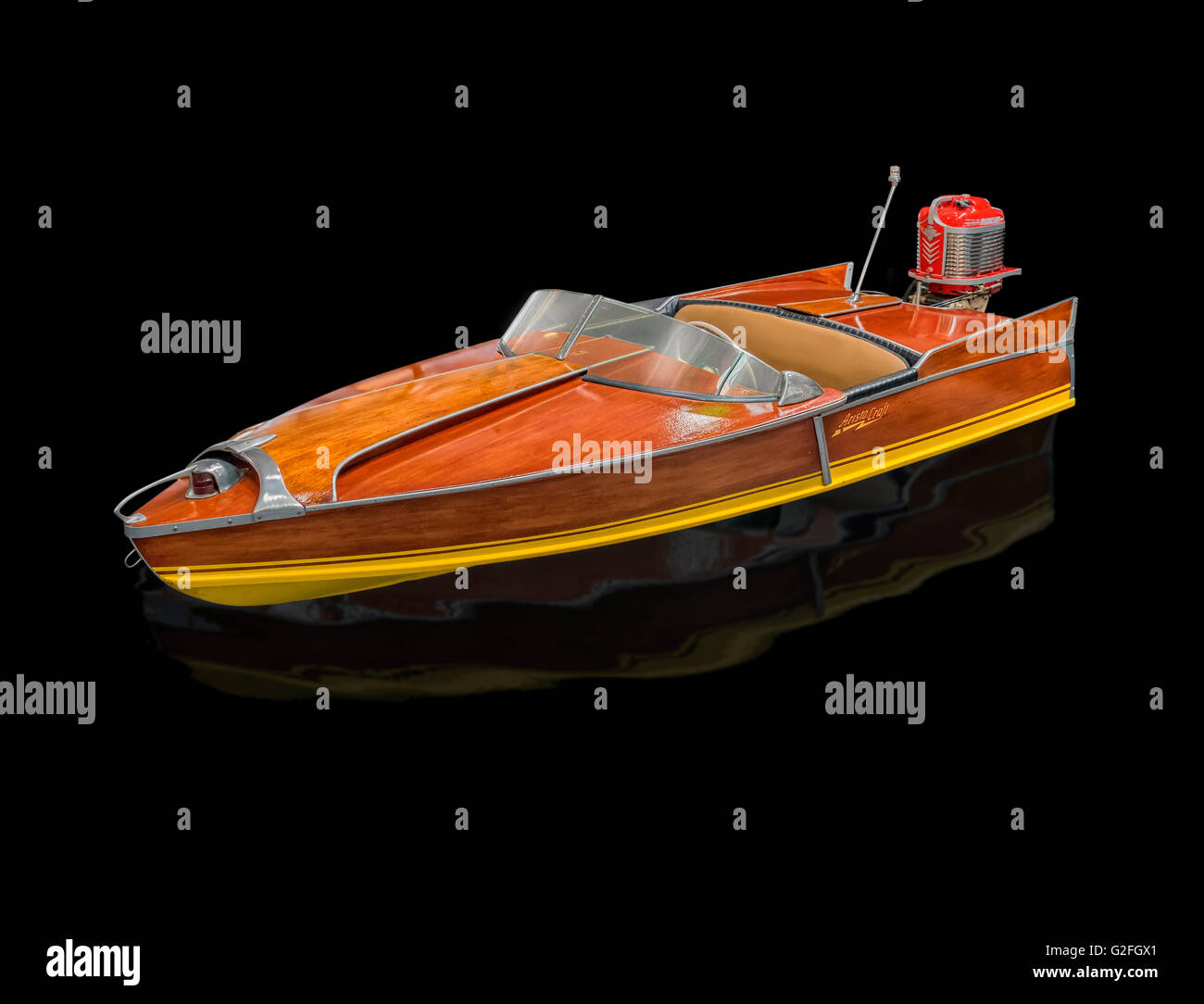 An 1956 Aristocraft Sea Flash Runabout.This craft is an exceptional ...