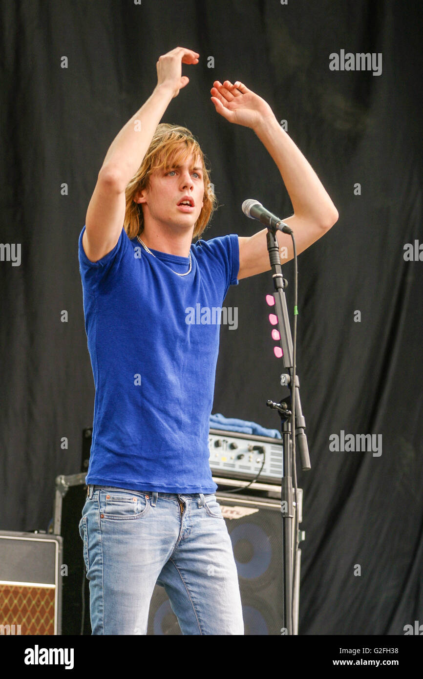 Razorlight performing at the Reading Festival 2004, Reading, England ...