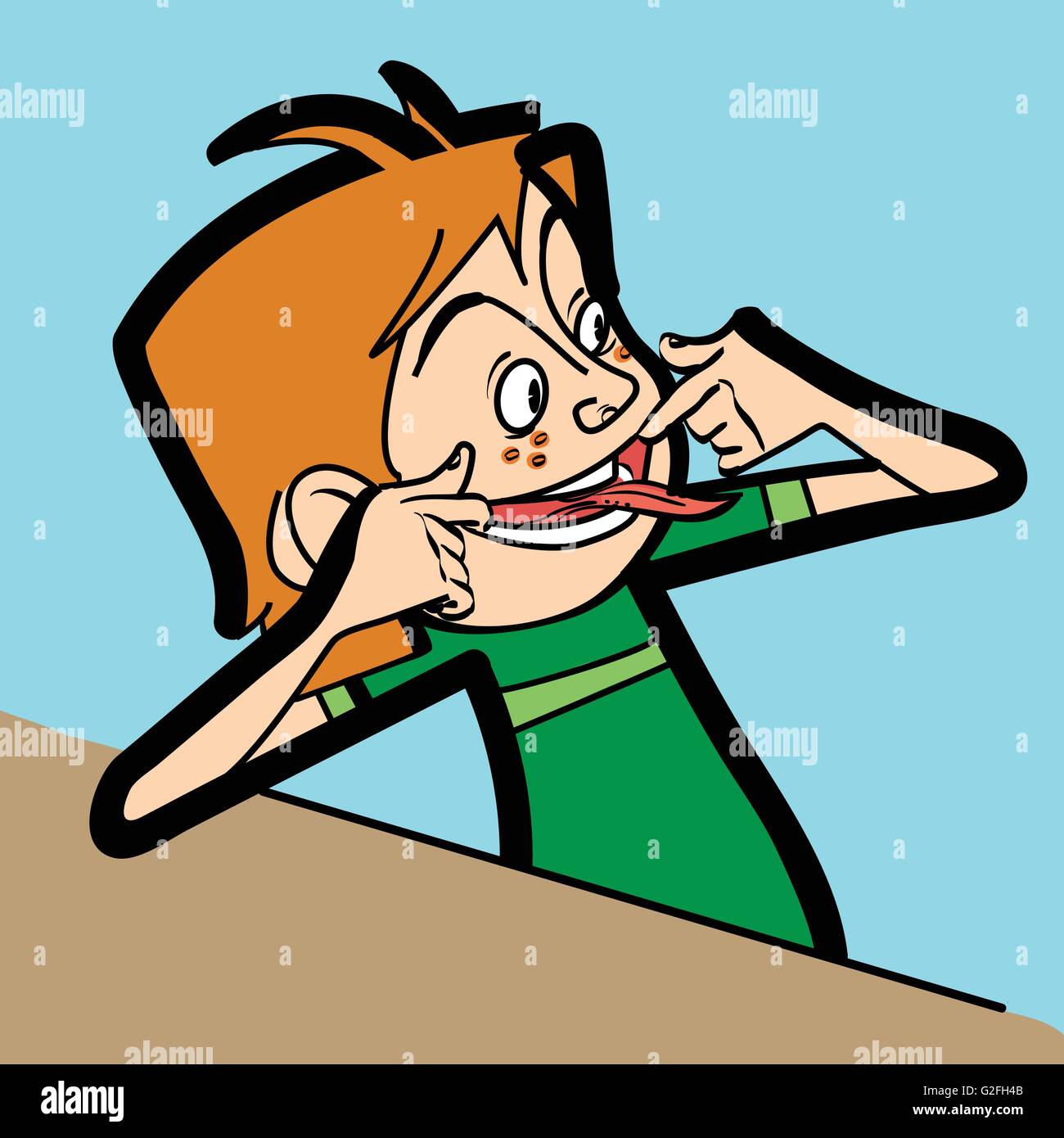 Teasing tease Stock Vector Images - Alamy
