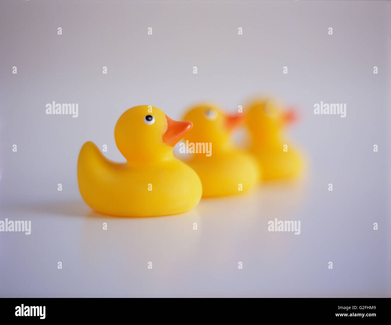 Three Rubber Ducks Stock Photo - Alamy