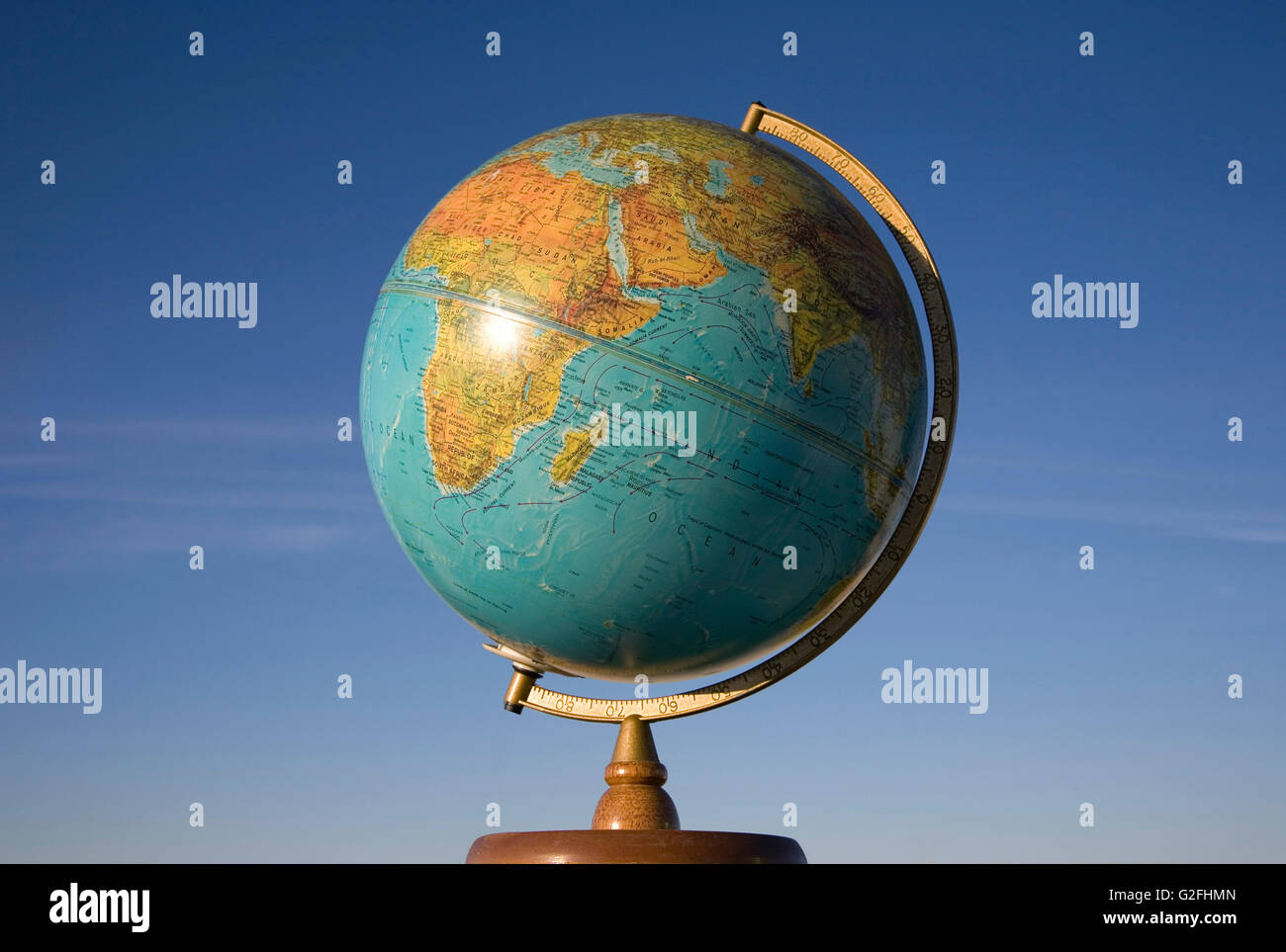Globe earth map hi-res stock photography and images - Alamy