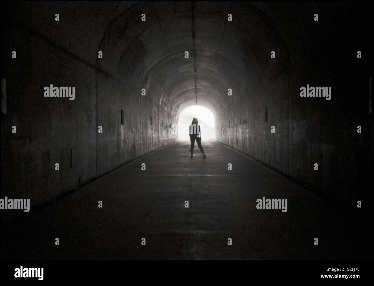 Tunnel portrait hi-res stock photography and images - Alamy