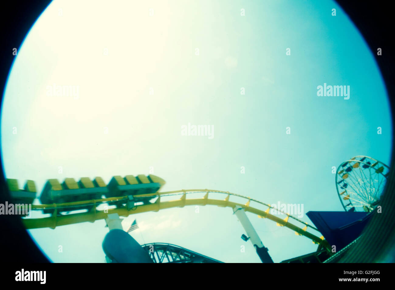Rides and roller coaster hi-res stock photography and images - Alamy