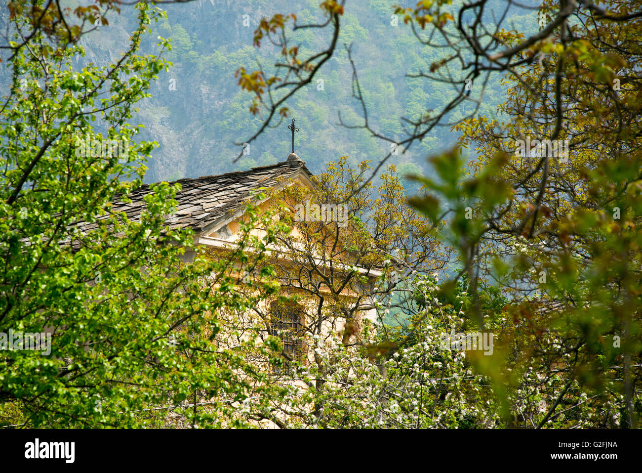Chapel roof hi-res stock photography and images - Alamy