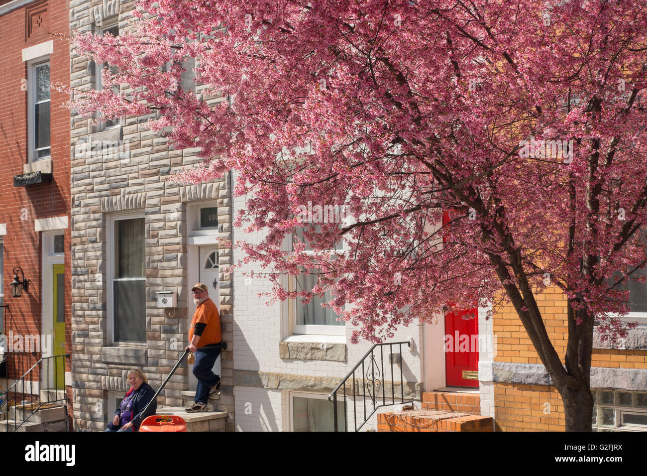 Two spring houses hi-res stock photography and images - Alamy