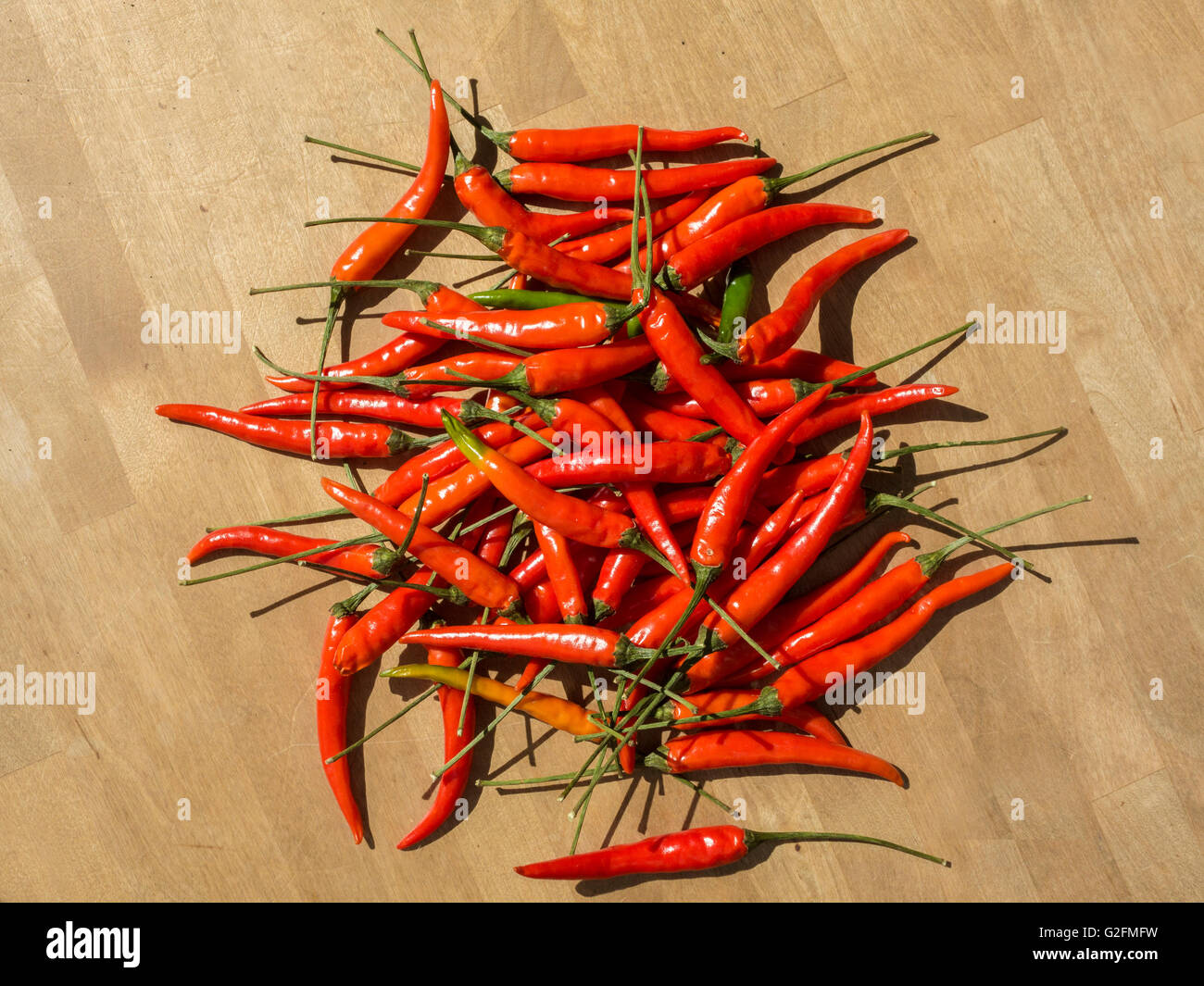 Red hot chili peppers Stock Photo - Alamy