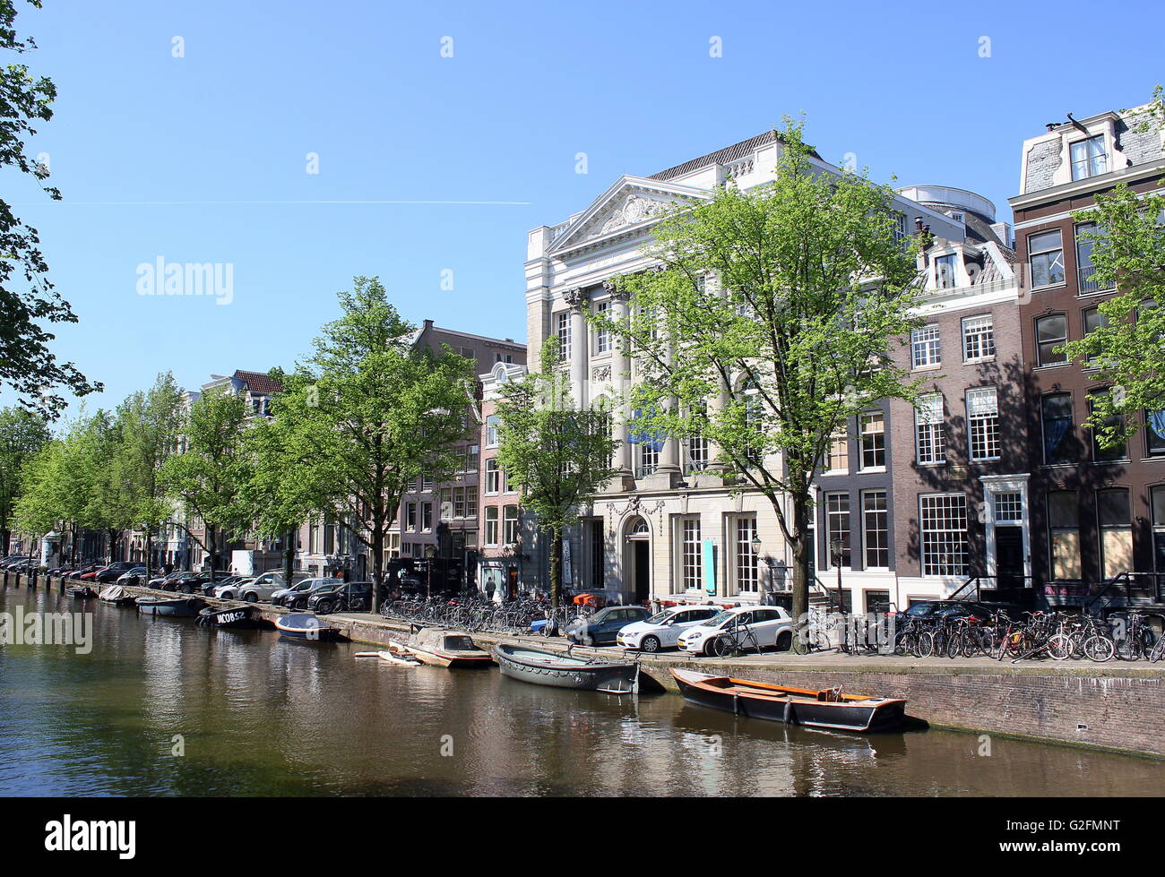 Felix Meritis ("Happy through Merit") at Keizersgracht canal, Amsterdam ...