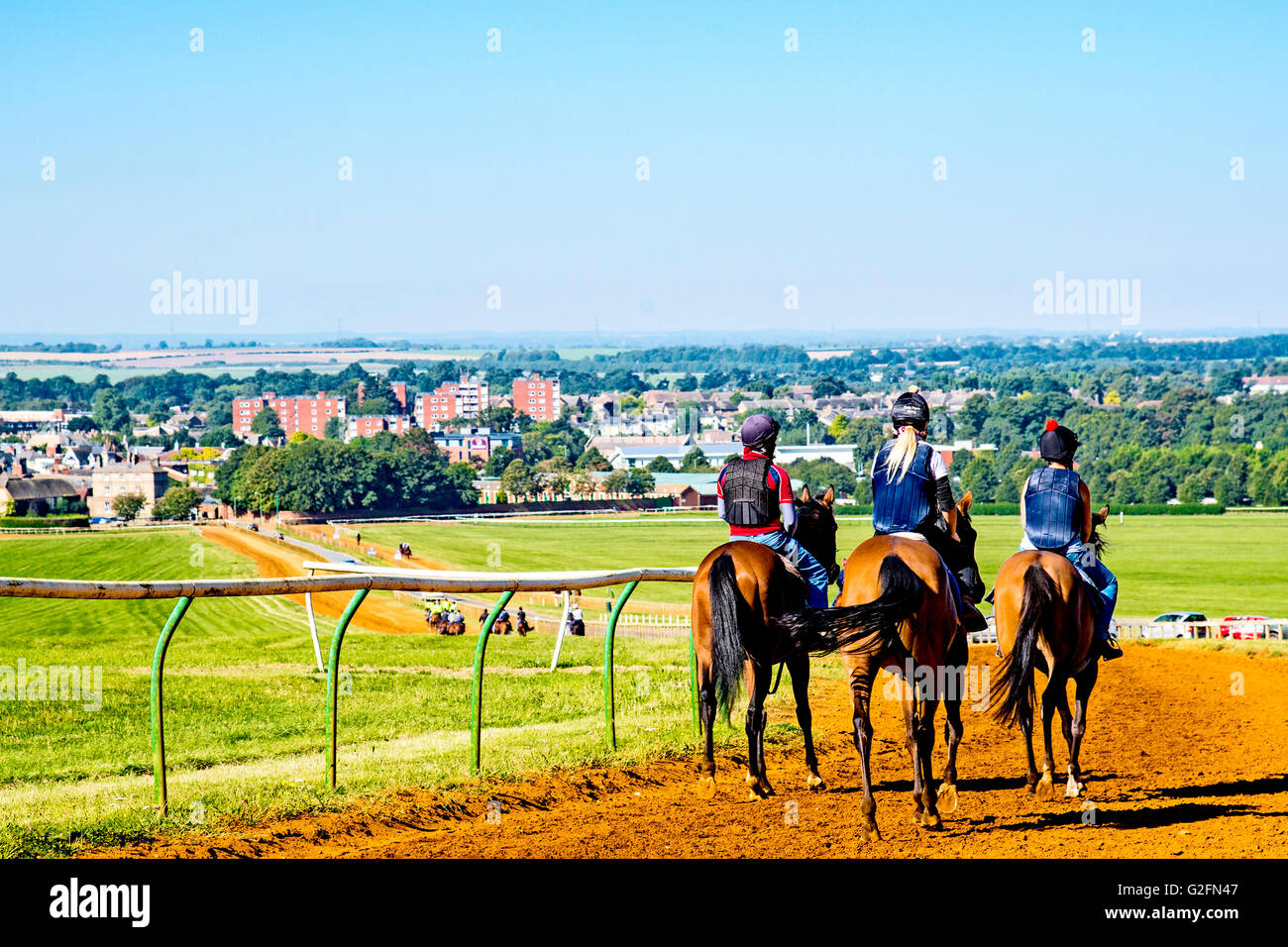 Newmarket, Training grounds Stock Photo - Alamy