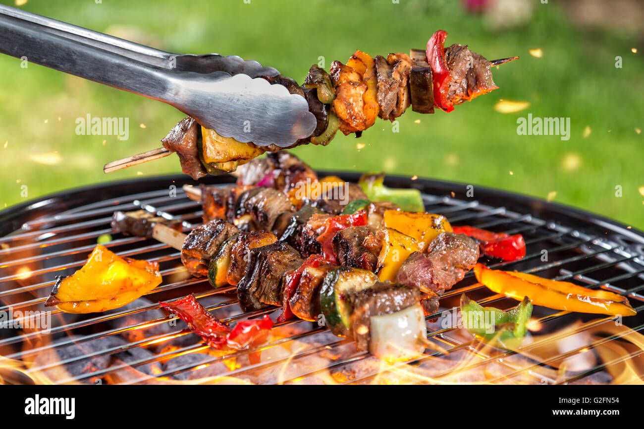 Grill sticks hi-res stock photography and images - Alamy