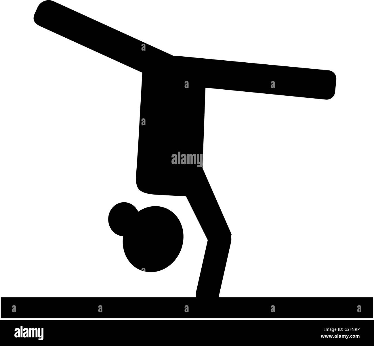 Balance beam and silhouette hi-res stock photography and images - Alamy