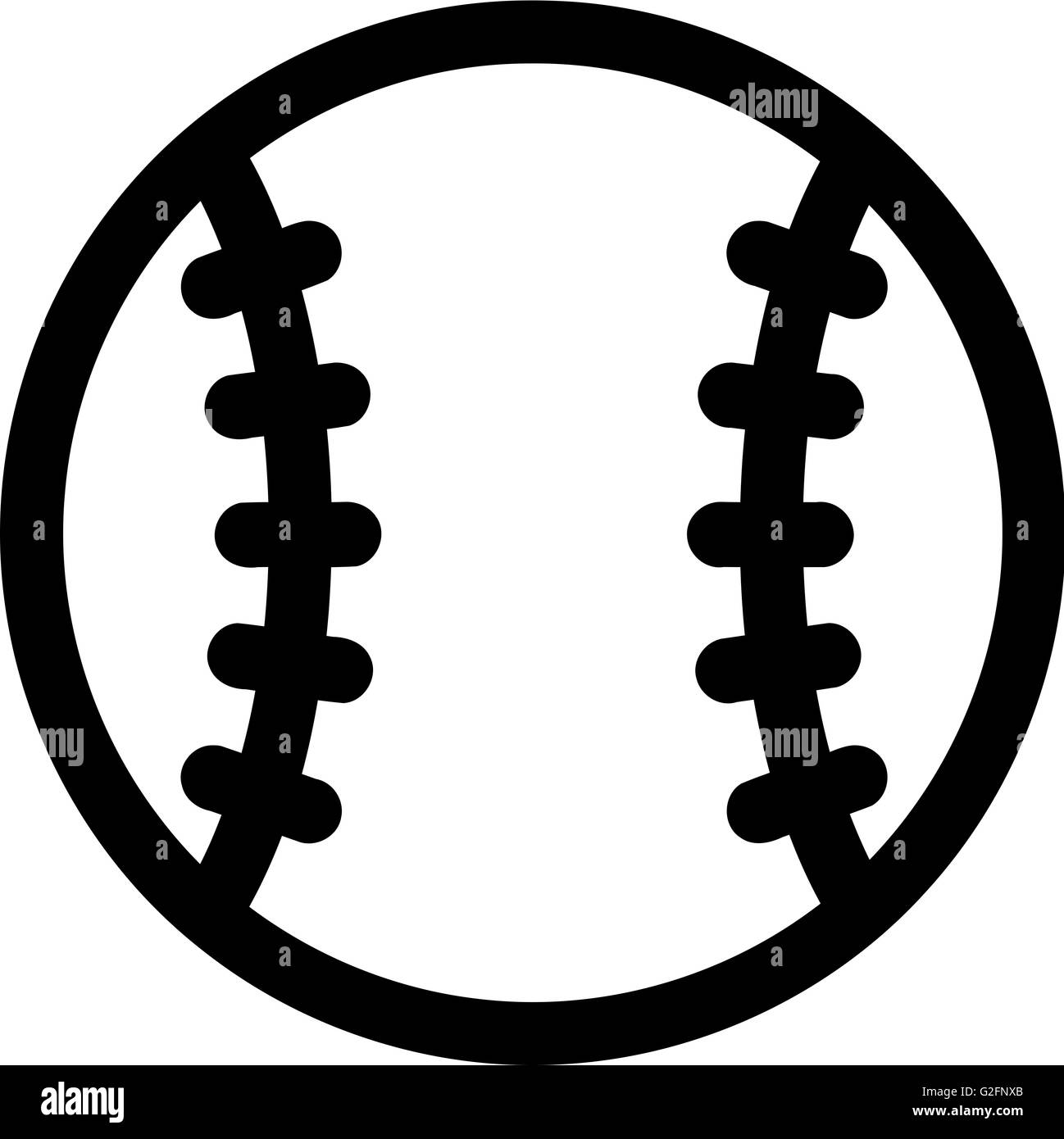 Baseball symbol Black and White Stock Photos & Images - Alamy