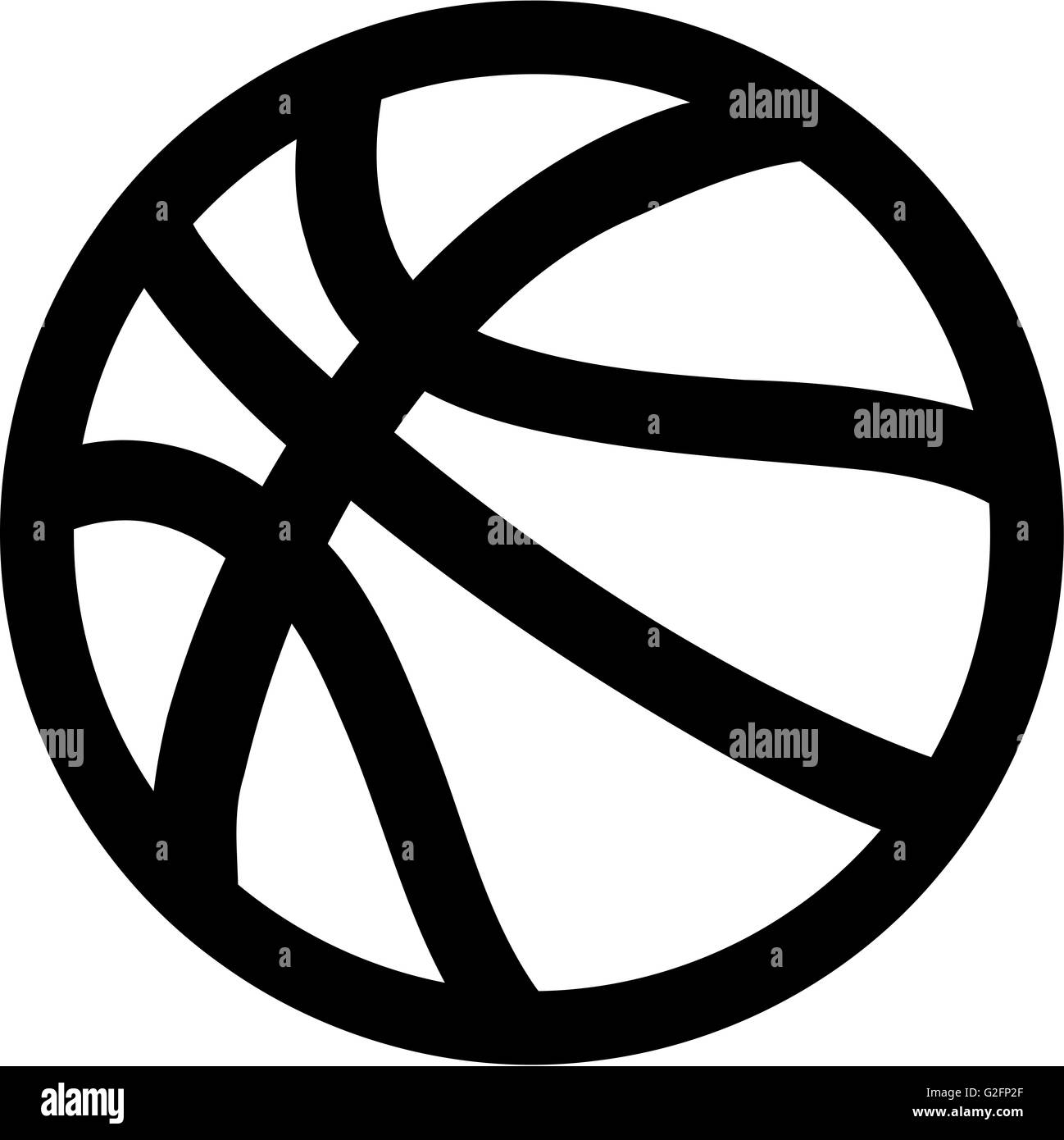 Basketball on white Background Stock Photo - Alamy