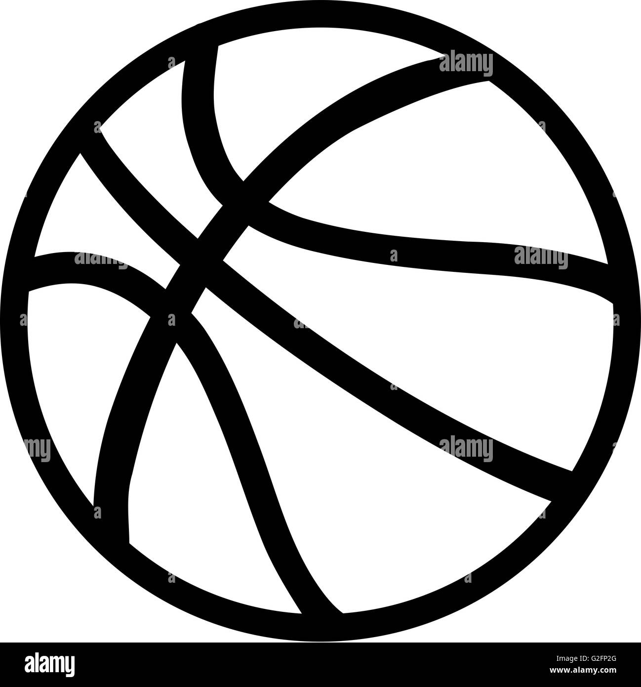 White basketball court Black and White Stock Photos & Images - Alamy
