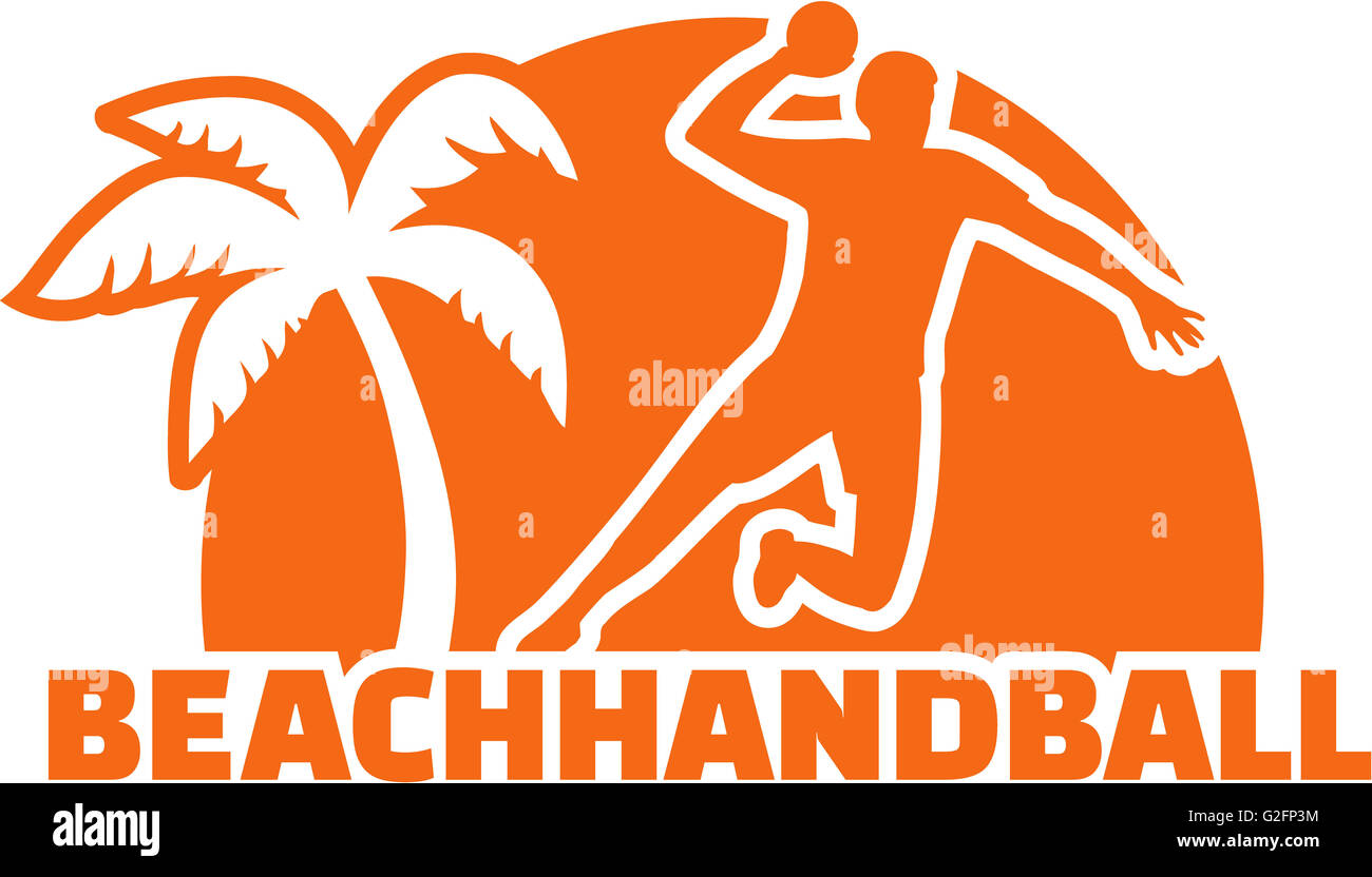 Beach handball game hi-res stock photography and images - Alamy