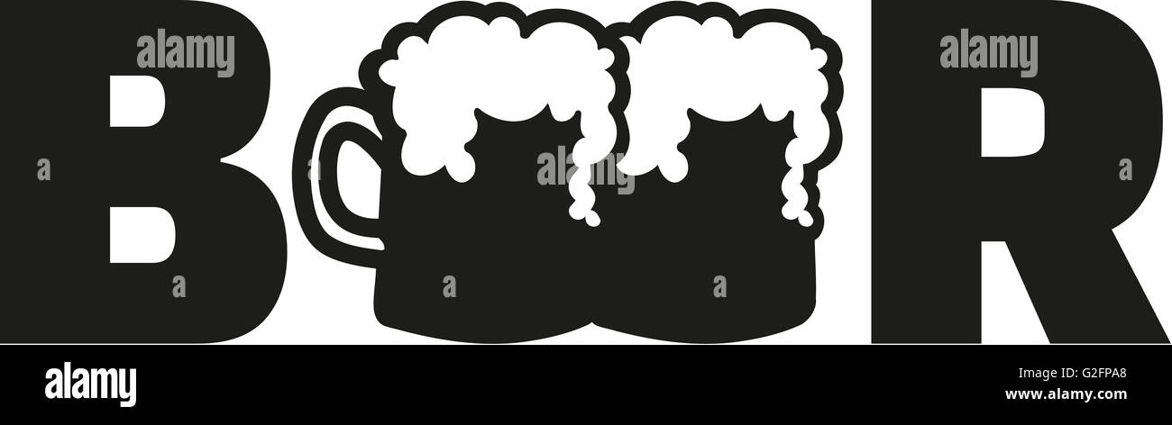 Beer word hi-res stock photography and images - Alamy