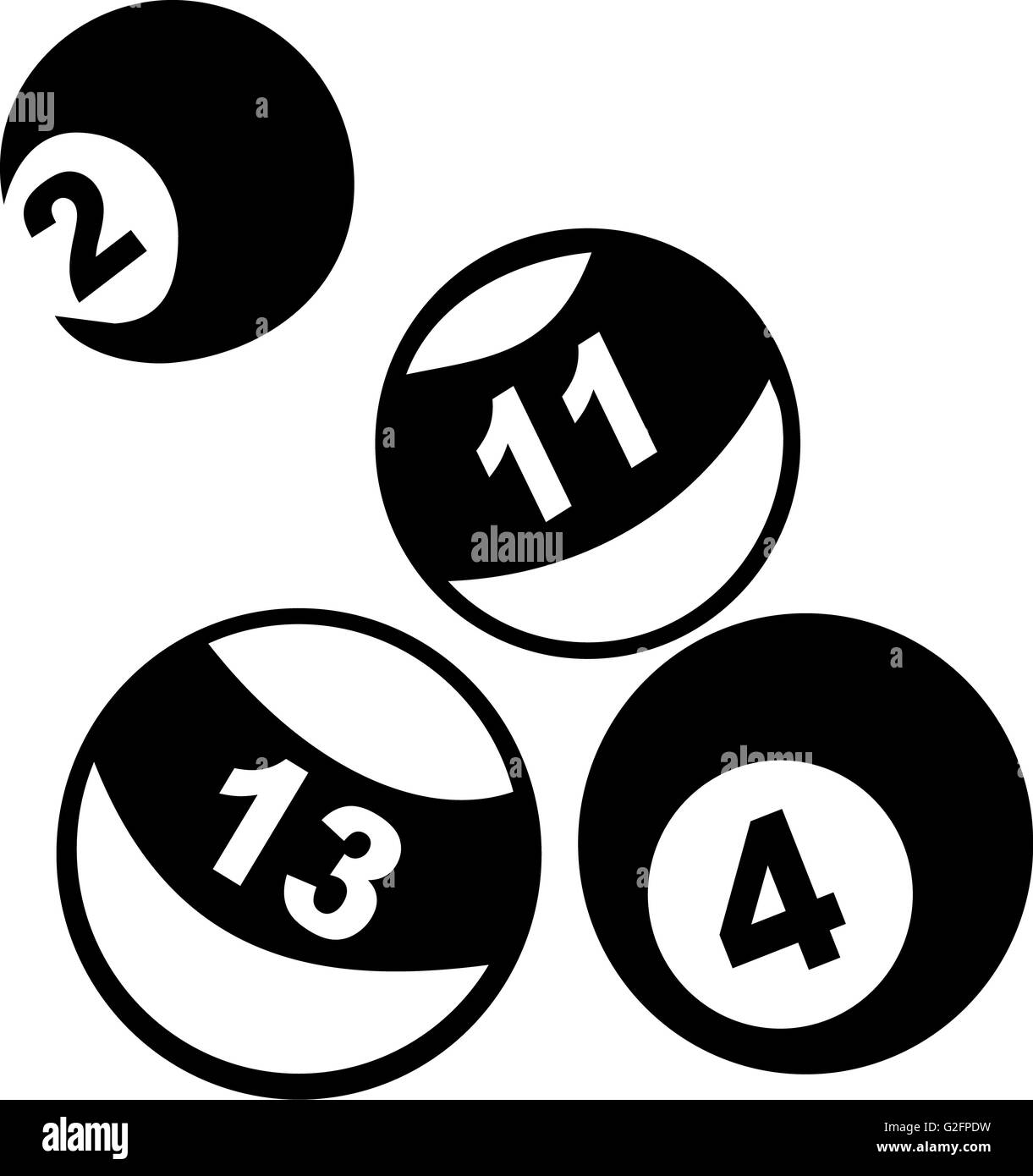 Pool Table Logo Black and White Stock Photos & Images - Alamy